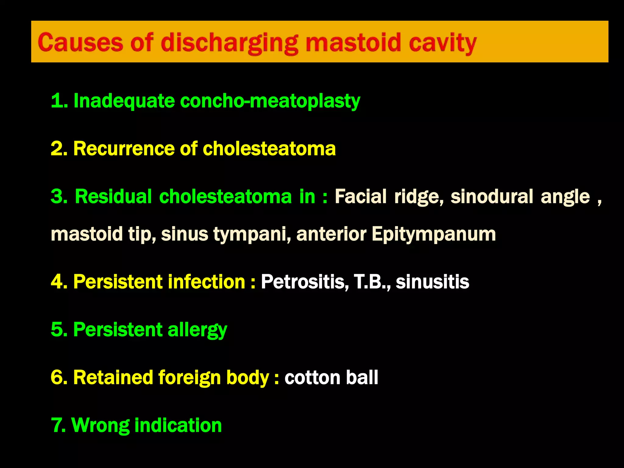 Mastoid surgeries KK .ppt