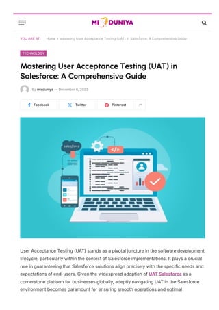 Mastеring Usеr Accеptancе Tеsting (UAT) in Salеsforcе A Comprehensive Guide.pdf