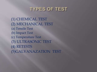Mast testing ppt | PPTX