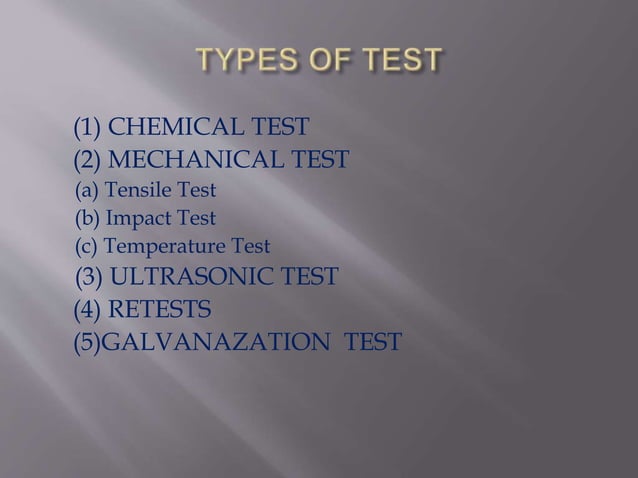 Mast testing ppt | PPTX