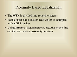 A Survey on Localization of Wireless Sensors | PPT