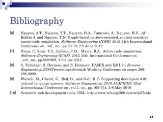 Automatic Code Completion Exploting Semantic Similarity | PPT