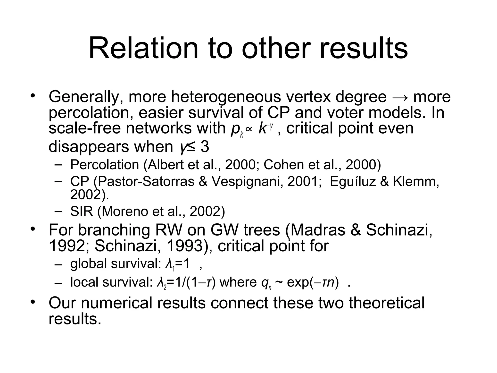 Return times of random walk on generalized random graphs | PPT