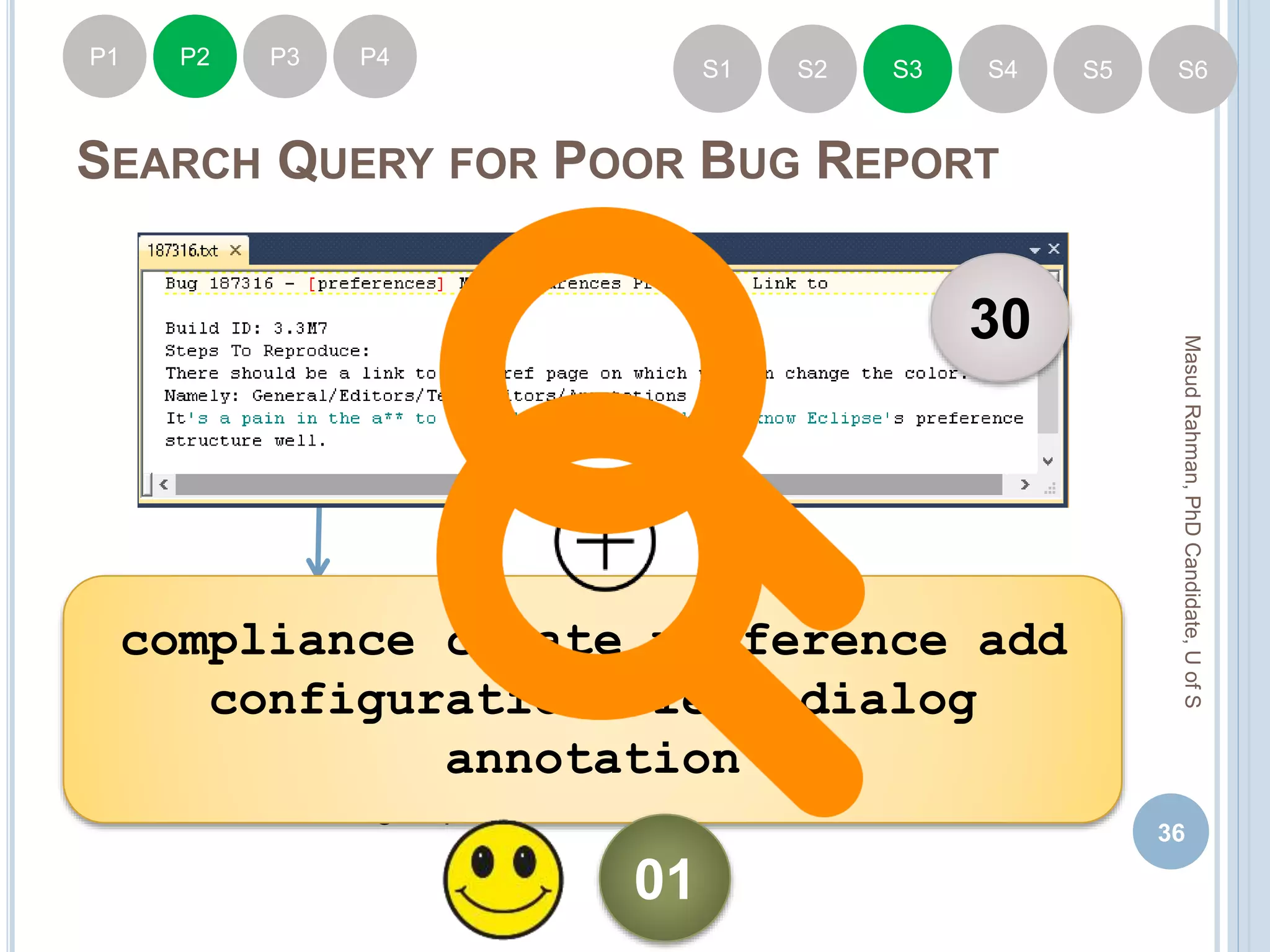 PhD Seminar - Masud Rahman, University of Saskatchewan | PPT