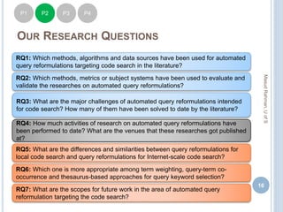 PhD Comprehensive exam of Masud Rahman | PPTX