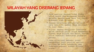 MASUKNYA KEPENDUDUKAN JEPANG KE INDONESIA | PPT
