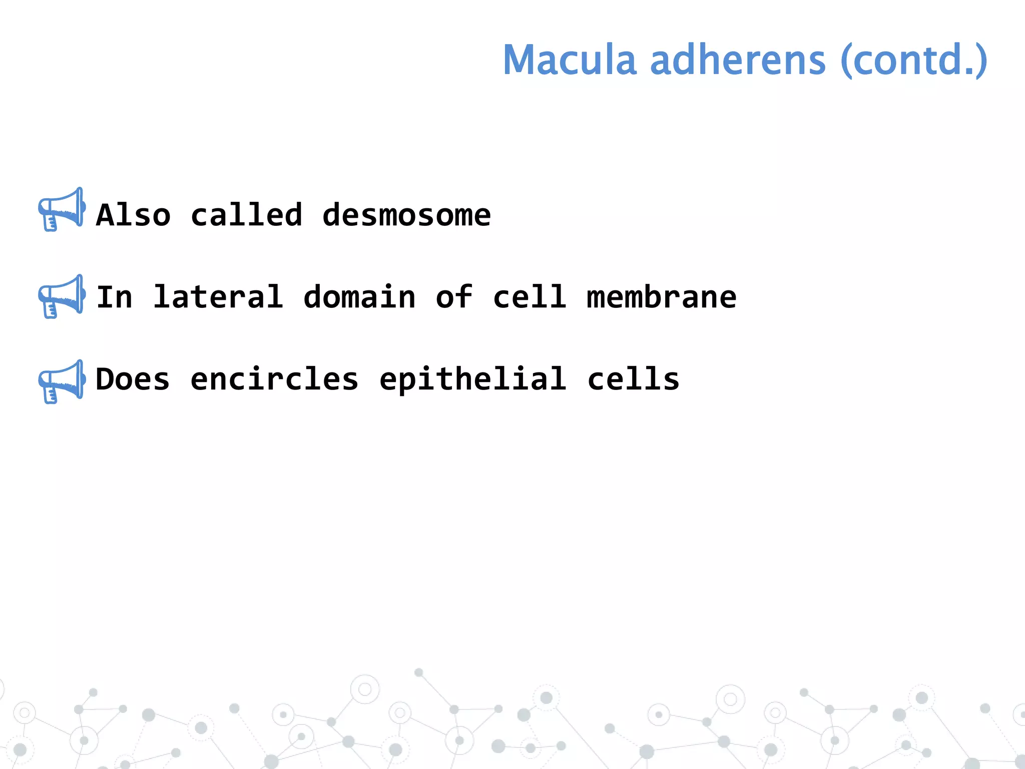 Cell junction & Junctional complexes | PPTX