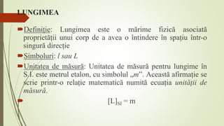 Masurarea lungimii | PPTX