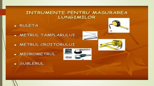 Masurarea lungimii | PPT | Free Download