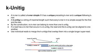 Masurca genome assembly with super reads | PPT