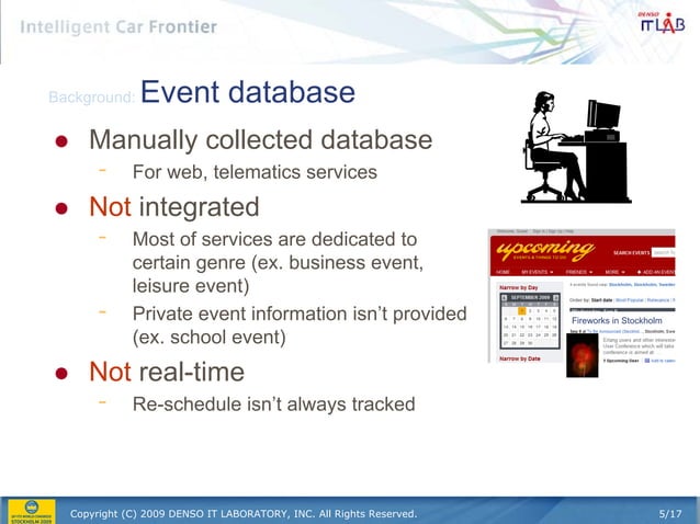 An event detection method using floating car data | PPT