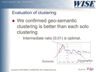 BEIRA: A geo-semantic clustering method for area summary | PPT