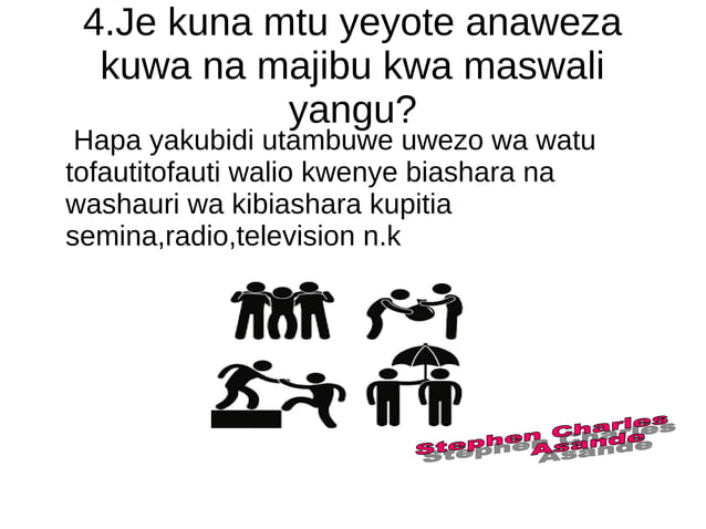 Maswali muhimu kabla ya biashara | PPT