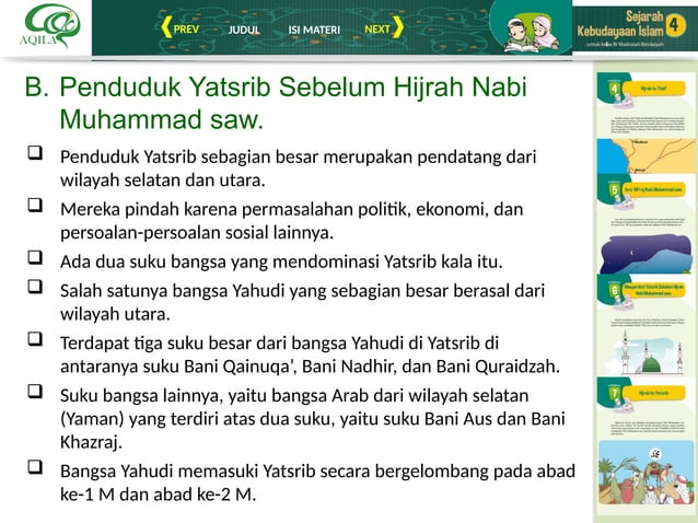 Masy. Yastrib sebelum hijrah - A kelas 5.pptx