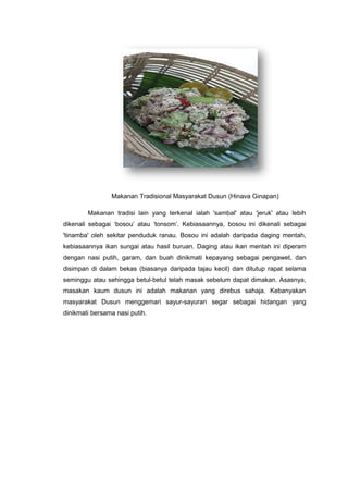 Masyarakat dusun | DOC