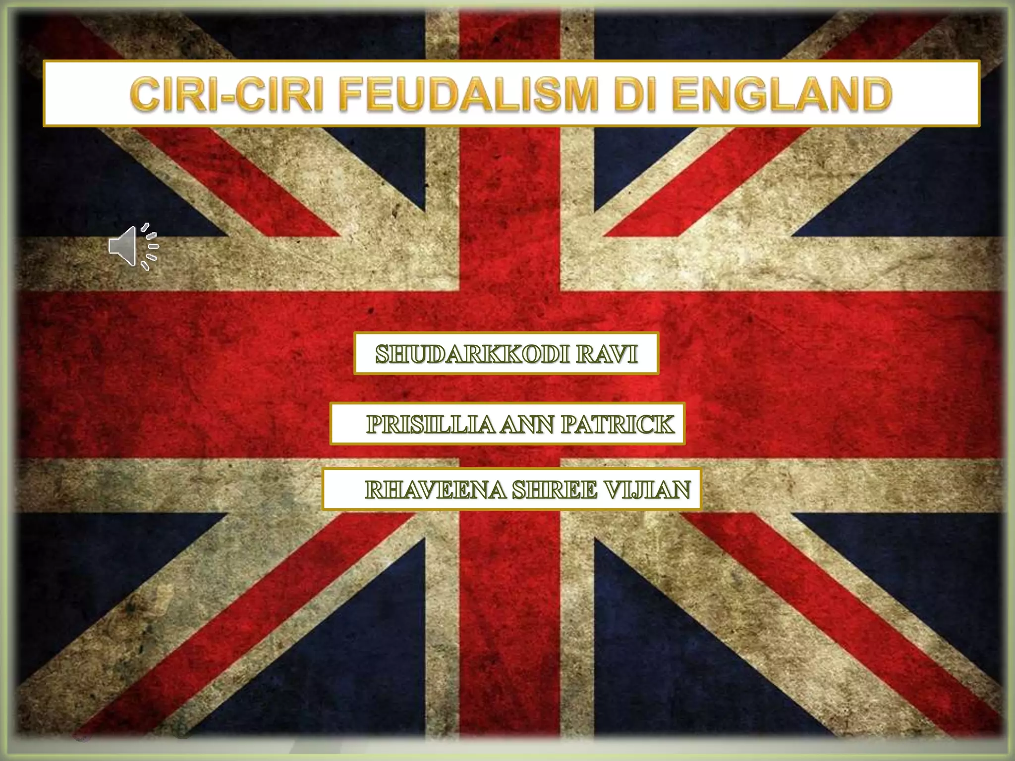 Masyarakat feudal di england | PPTX