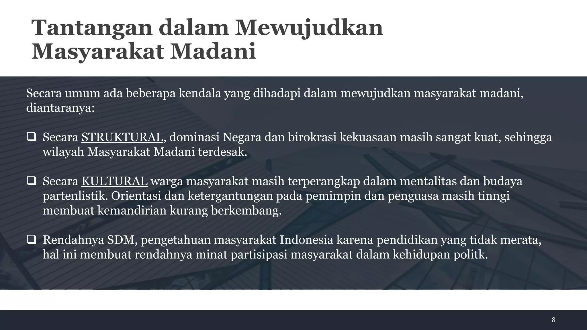 MASYARAKAT MADANI | PPTX