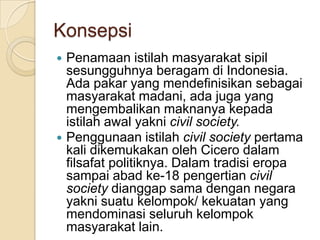 Masyarakat sipil | PPTX