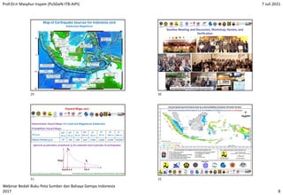 Masyhur Irsyam Webinar Bedah Buku Peta Gempa Indonesia 7 Juli 2021 ...