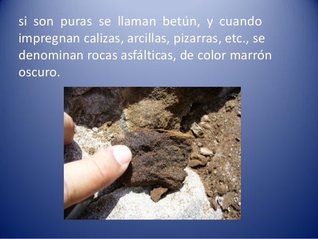 Materiales bituminosos