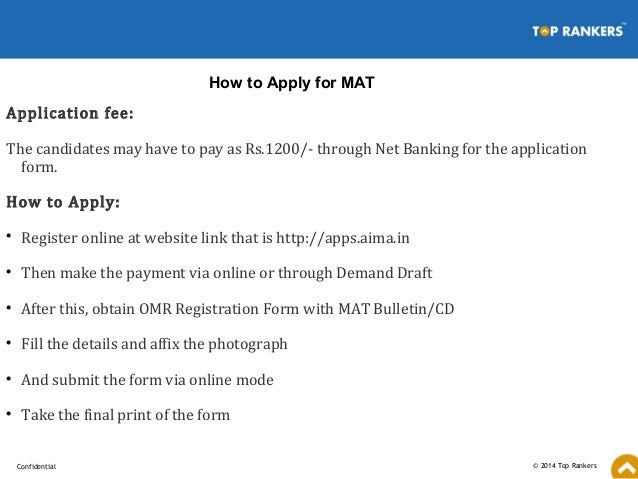 Mat Exam | MAT Sample Papers | MAT Practice Online Test