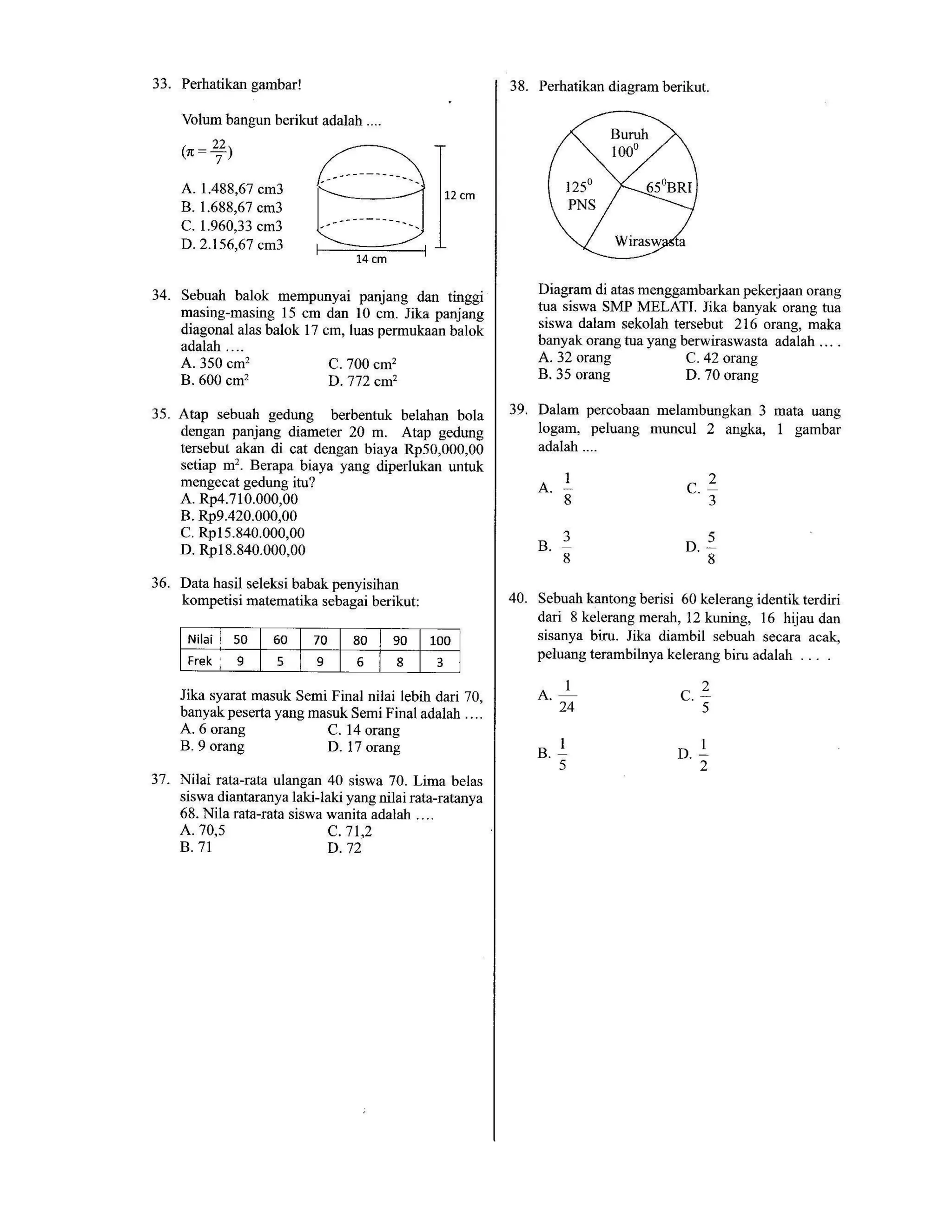 Mat 2 a | PDF