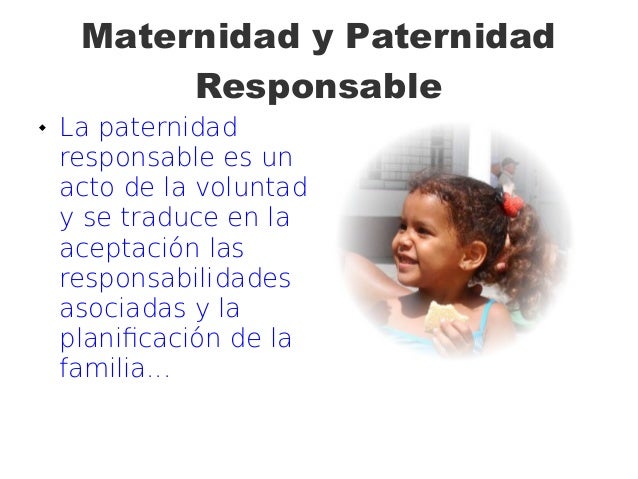 Maternidad y Paternidad Responsable