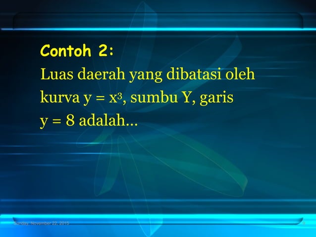 Matematika Bangun Ruang (Integral) | PPT