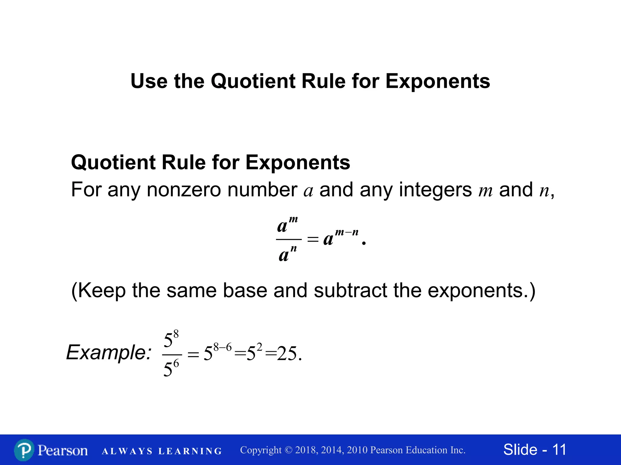 Mat 092 section 12.2 integer exponents | PPTX