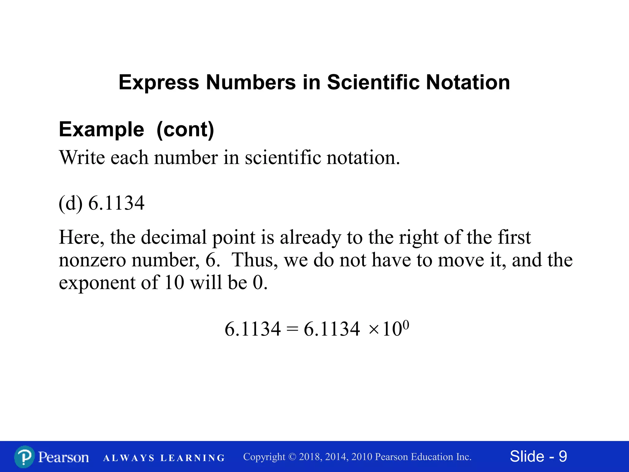 Mat 092 section 12.3 scientific notation | PPT
