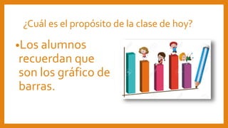 Grafico de barras estadisticas de matematicas | PPTX