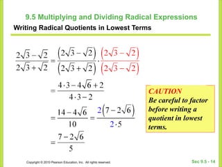 Operations on Radicals.ppt
