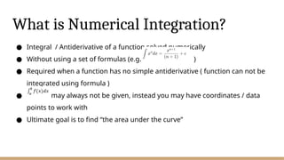 MAT120 LAB 3-Numerical Integration.pptxx | PPTX