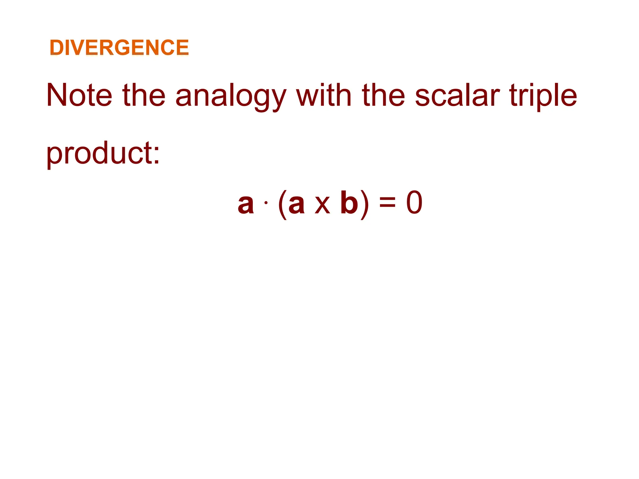 Lecture Notes On Mat122lec12curl And Divergenceppt