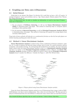 Mat189: Cluster Analysis with NBA Sports Data | PDF