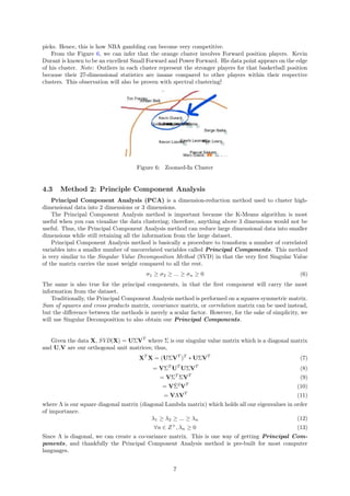 Mat189: Cluster Analysis with NBA Sports Data | PDF