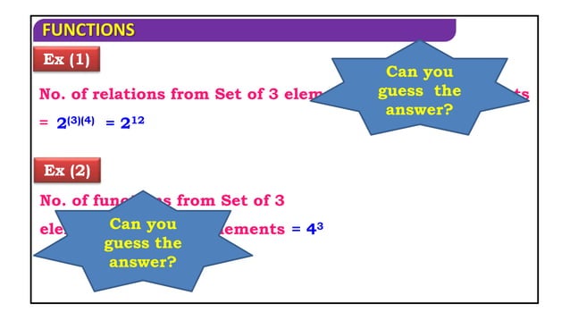 Introductory Part Of Function For Class 12th Jee Ppt