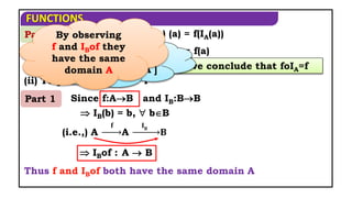 FUNCTION M05 THEOREMS WITH PROOFS FOR BOARD LEVEL | PPT