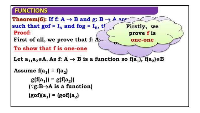 FUNCTION M05 THEOREMS WITH PROOFS FOR BOARD LEVEL | PPT