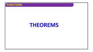 FUNCTION M05 THEOREMS WITH PROOFS FOR BOARD LEVEL | PPT