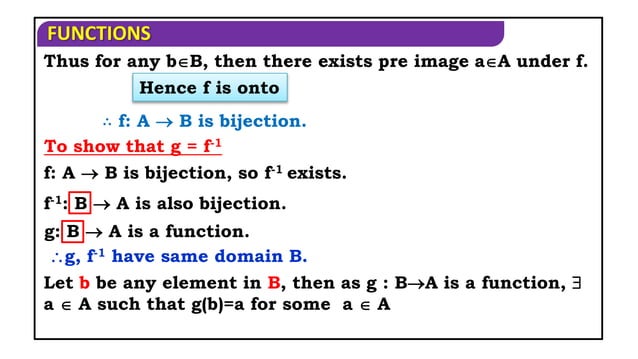 FUNCTION M05 THEOREMS WITH PROOFS FOR BOARD LEVEL | PPT
