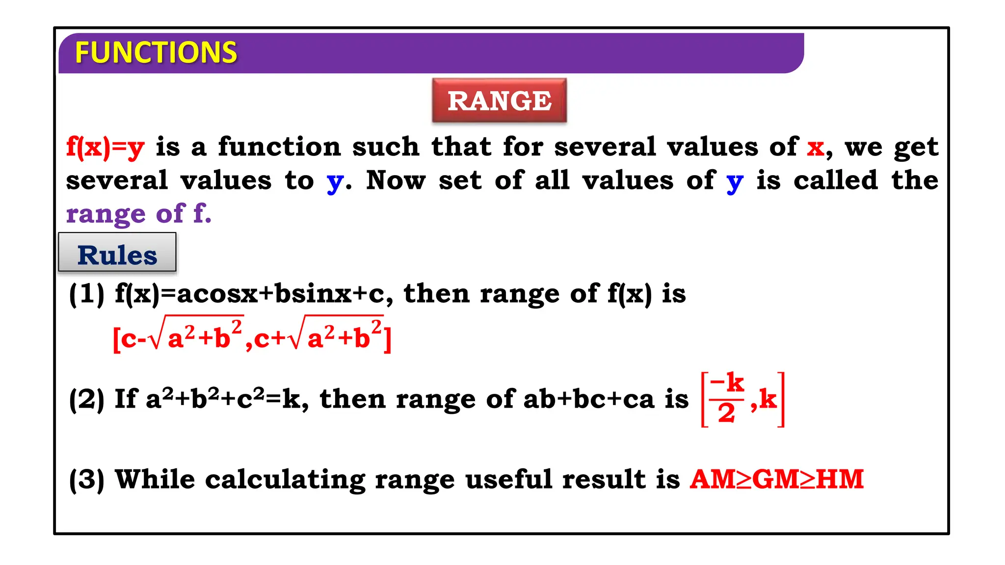 TYPES OF IMPORTANT FUNCTION THEORY WITH EXAMPLES | PPT