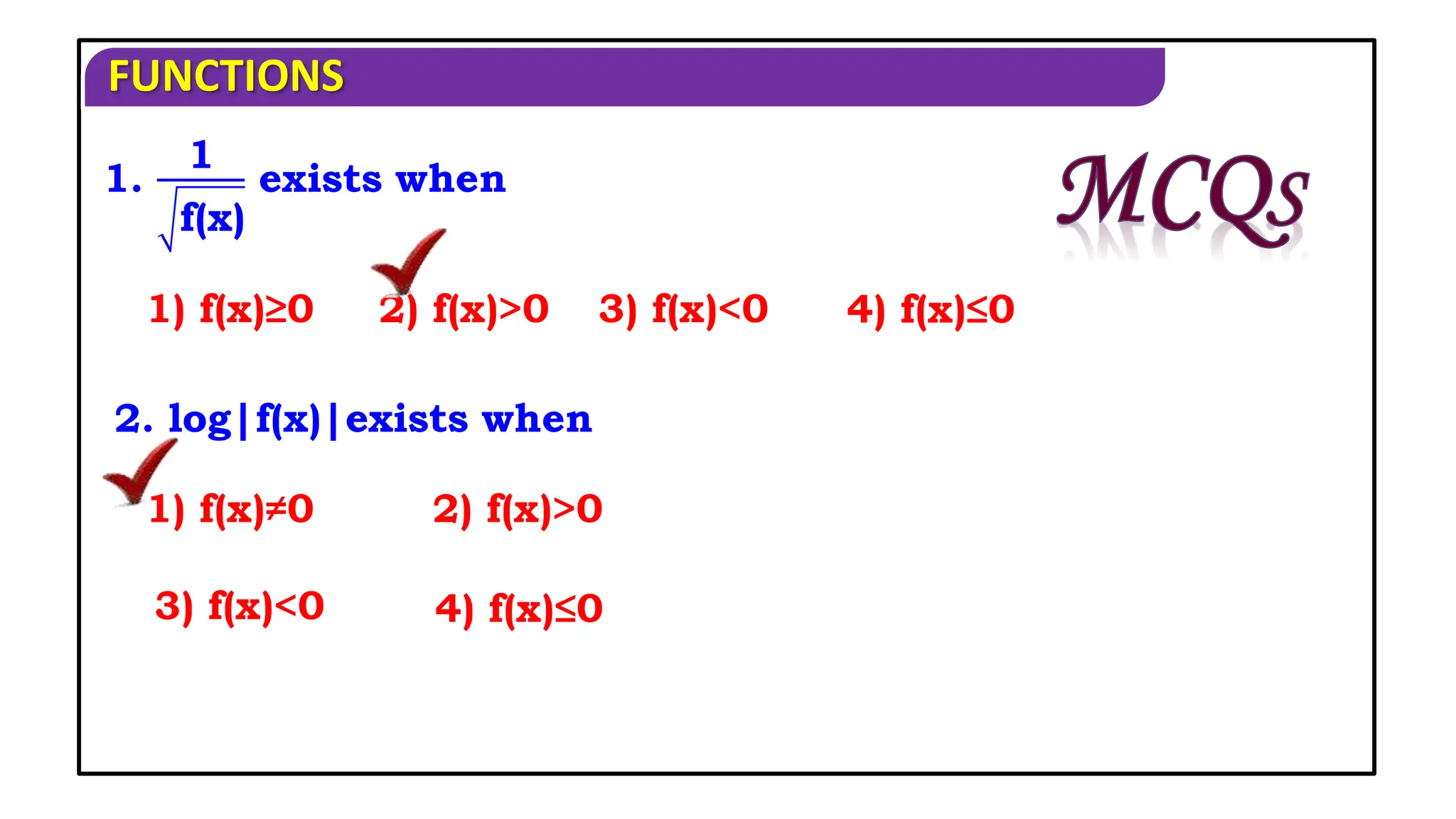 TYPES OF IMPORTANT FUNCTION THEORY WITH EXAMPLES | PPT