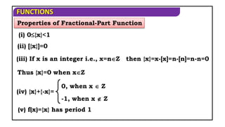 TYPES OF IMPORTANT FUNCTION THEORY WITH EXAMPLES | PPT
