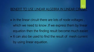 Linear Algebra and Complex Variables | PPTX