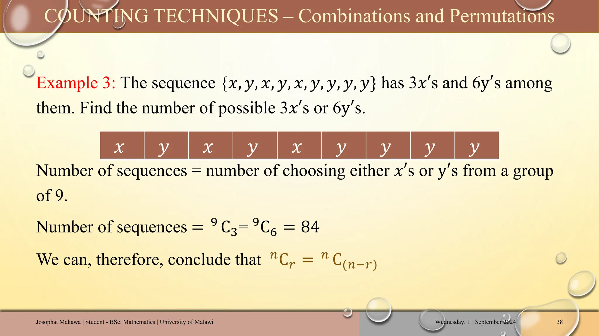Mat212 Counting Techniques Discrete Mathematics With Applications Ppt