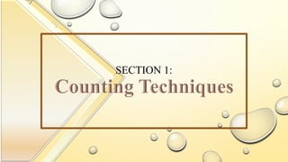 MAT212 - Counting Techniques | Discrete Mathematics With Applications | PDF