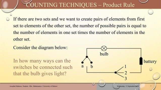 MAT212 - Counting Techniques | Discrete Mathematics With Applications | PDF