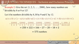MAT212 - Counting Techniques | Discrete Mathematics With Applications | PDF