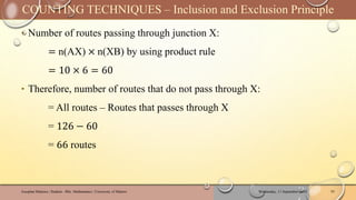MAT212 - Counting Techniques | Discrete Mathematics With Applications | PDF